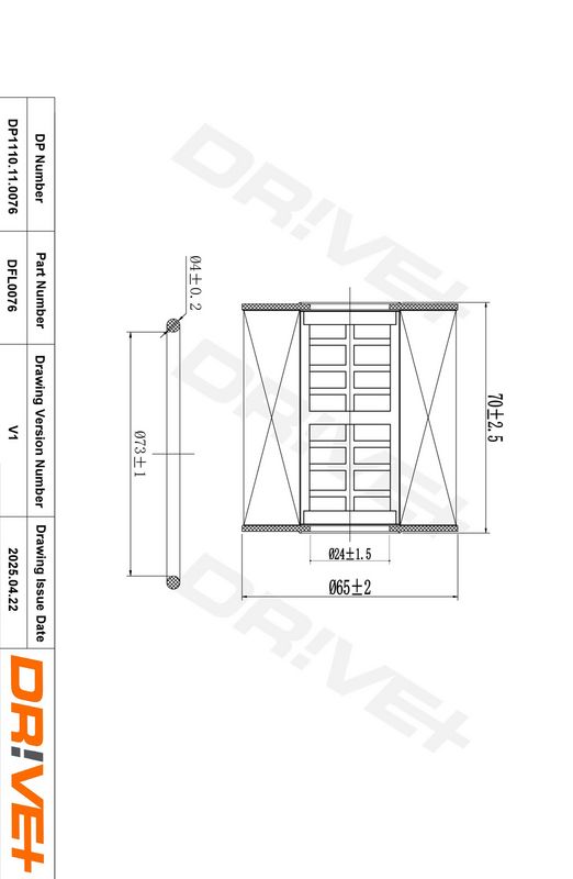 Filter za ulje Dr!ve+ DP1110.11.0076