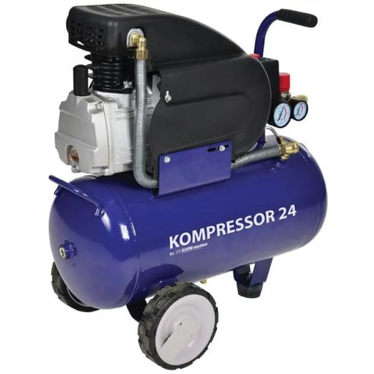 Klipni kompresor Elektro Maschinen 24 L Blue