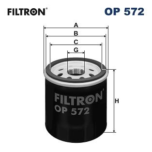 Filter za ulje FILTRON OP 572
