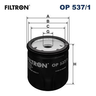Filter za ulje FILTRON OP 537/1