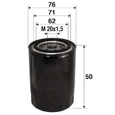 Filter za ulje VALEO 586001