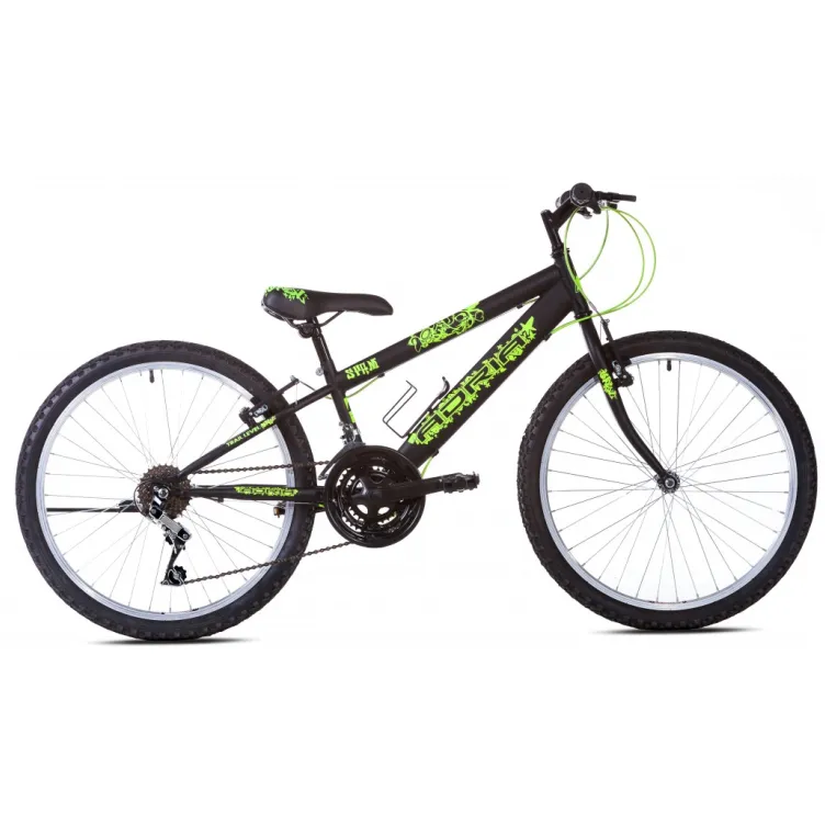 Mountain Bike Junior Adria Spam 24'' Crno Zelena