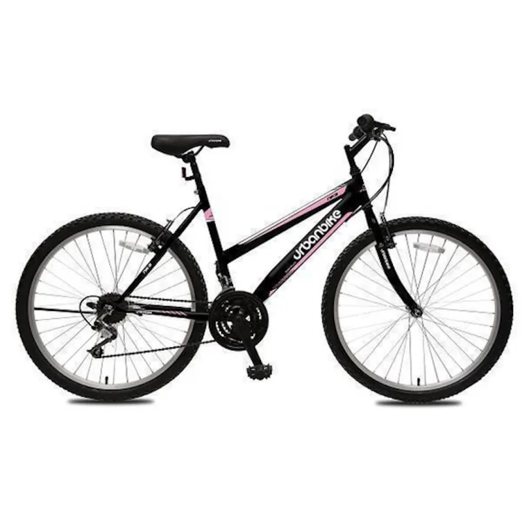 MTB Bicikl Urbanbike Nika 26" crno-roze 1126751