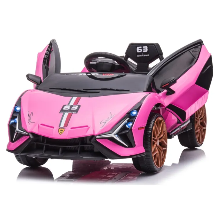 Auto Lambo 12V 062151 Roze