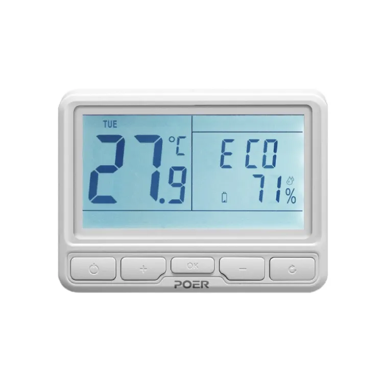 Programabilan digitalni bežični WiFi termostat POER-PTC/PTR/PTG