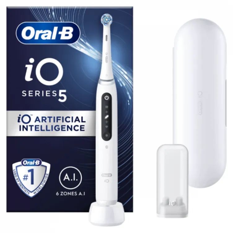Električna četkica za zube Oral B POC iO 5 White