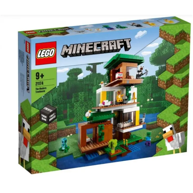 Lego Minecraft Moderna kućica na drvetu 21174