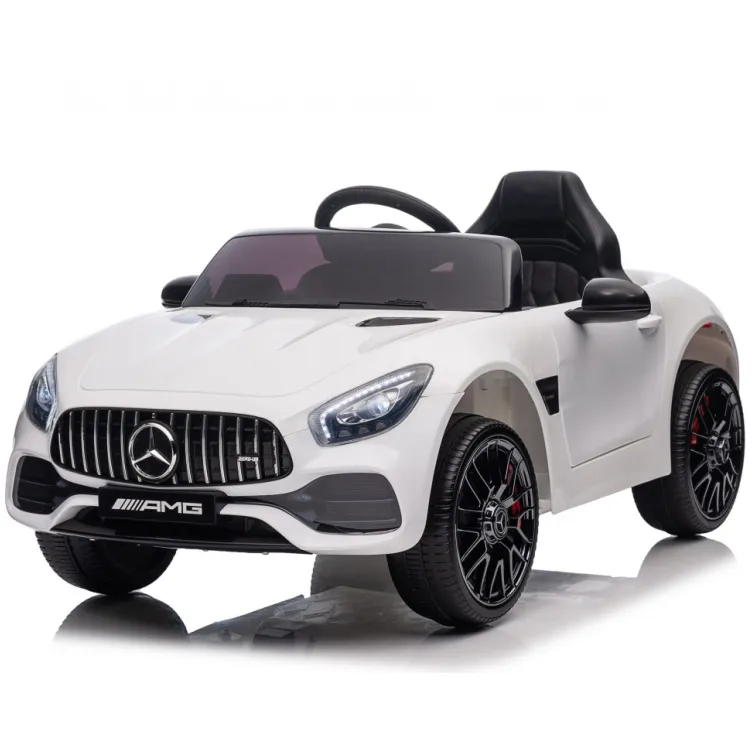 Mercedes GT auto na baterije BELI 2204