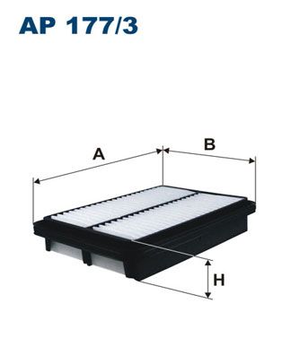 Filter za vazduh FILTRON AP 177/3