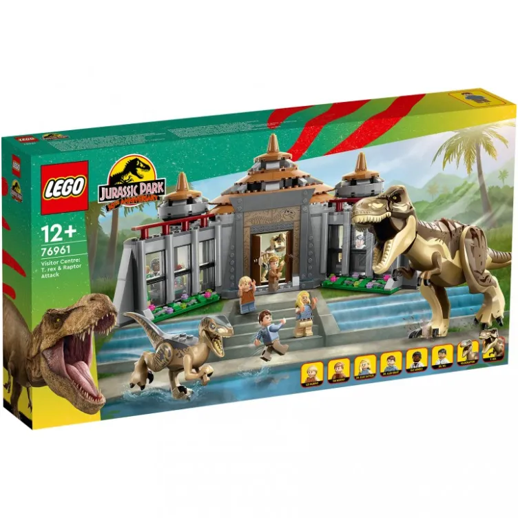 LEGO Centar za posetioce T - rexa i raptora 76961