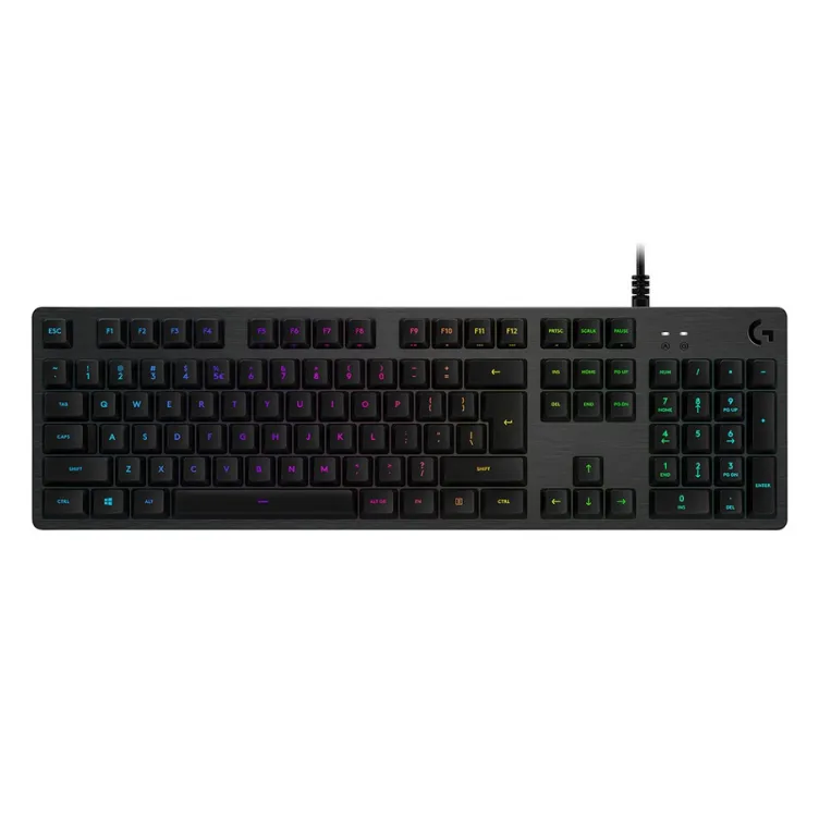 Logitech G512 LIGHTSYNC RGB Mechanical Gaming Keyboard with GX Red Switches