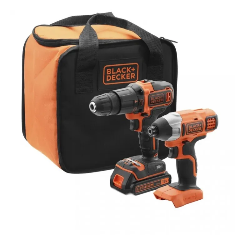 Akumulatorska bušilica i udarni odvijač Black&Decker BCK21S1S