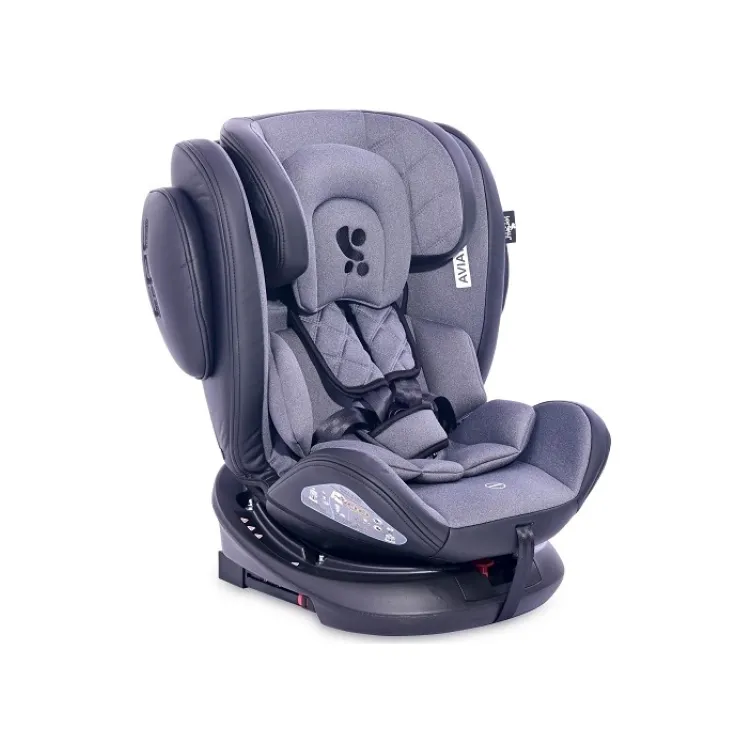 Autosedište Aviator Isofix Black-Dark Grey 0-36 kg