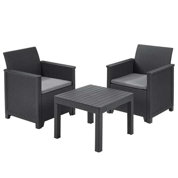 Baštenska garnitura Elodie Graphite