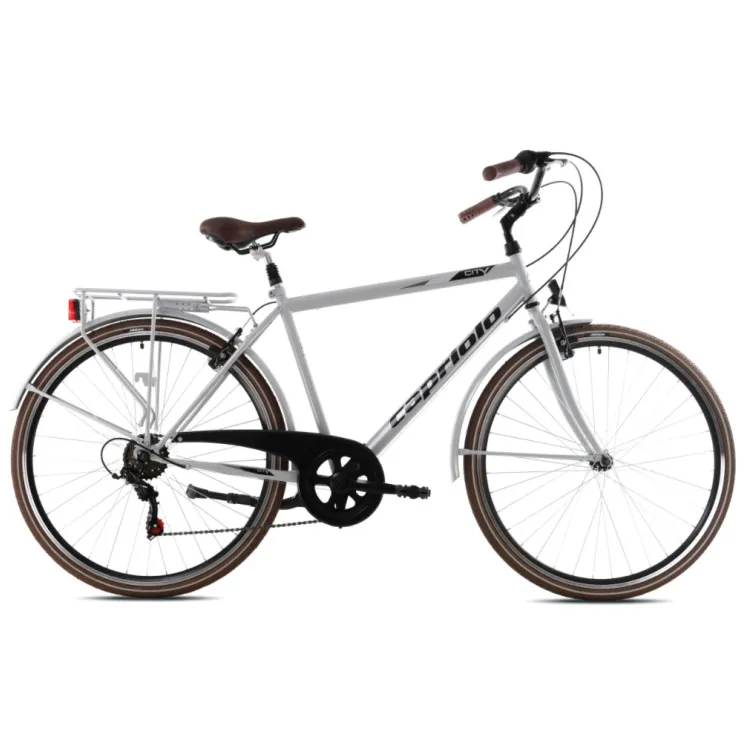 City bike Citysix man 28" sivo