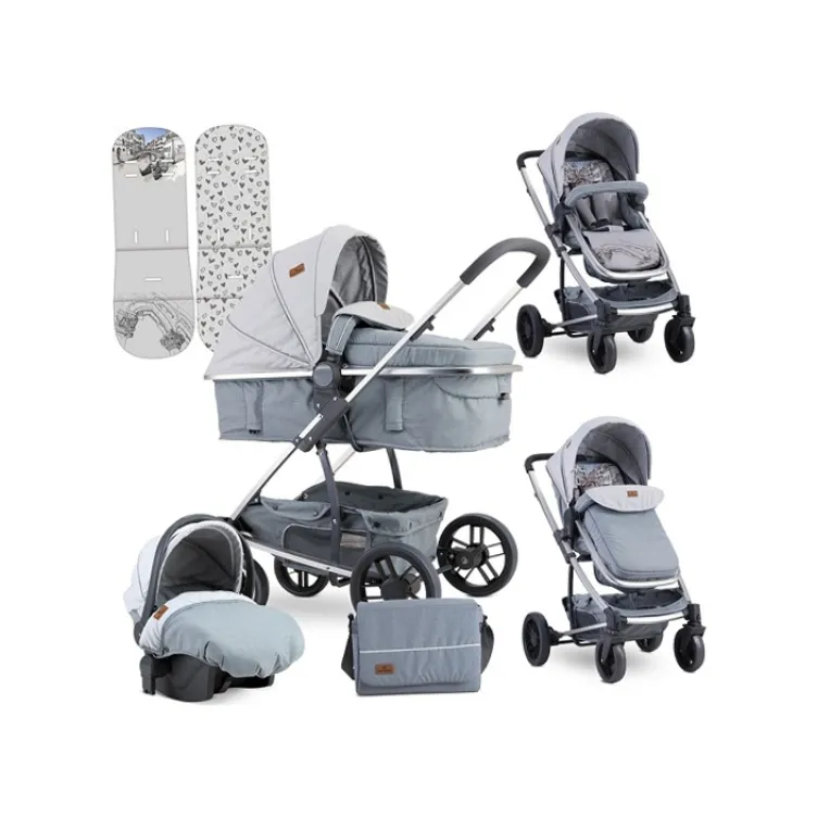 Kolica za bebe S-500 Set Grey Venice