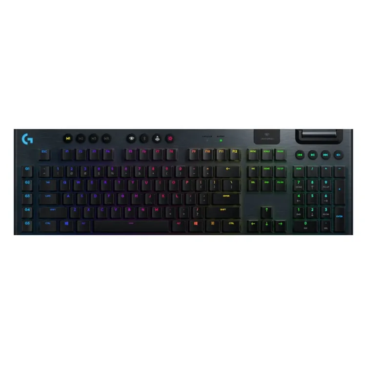 Logitech G815 LIGHTSPEED RGB Mechanical Gaming Kbd - GL Clicky, UK