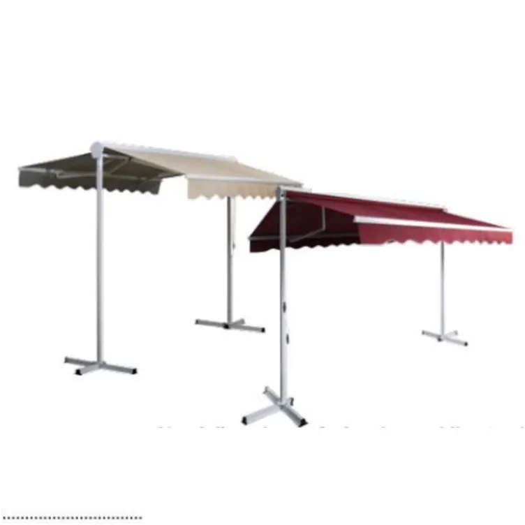 Aluminijumska profesionalna mobilna tenda 350x300 cm bordo