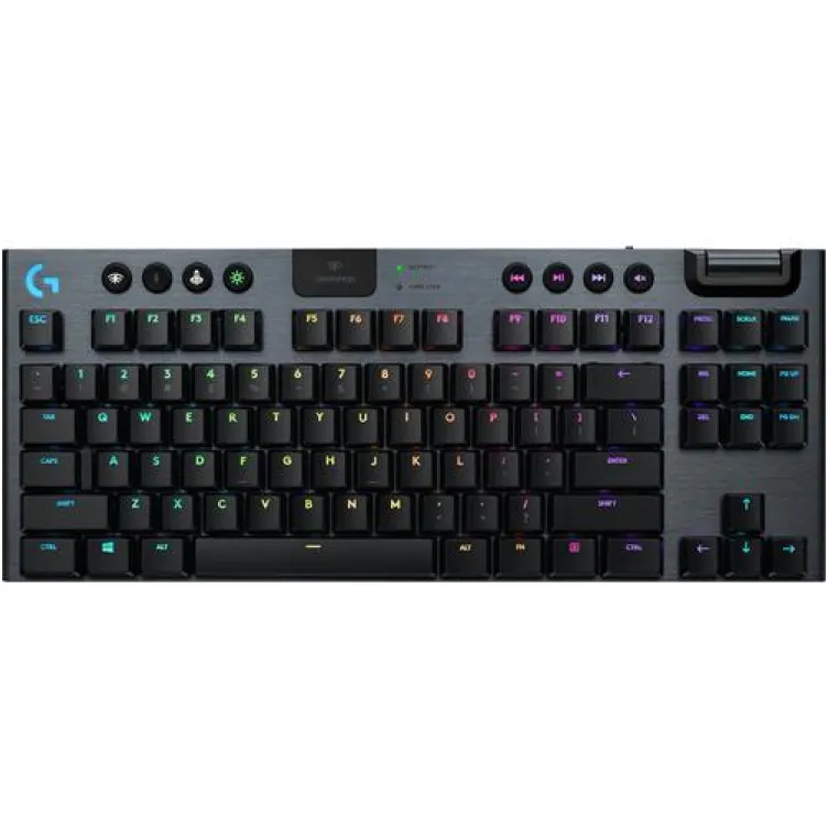 Logitech G915 LIGHTSPEED Tenkeyless Gaming Wireless Keyboard, GL Linear US