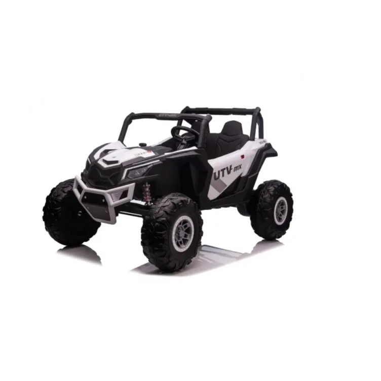 Bagi UTV 4x4 model 316 na akumulator sa kožnim sedištem i mekim gumama - Beli