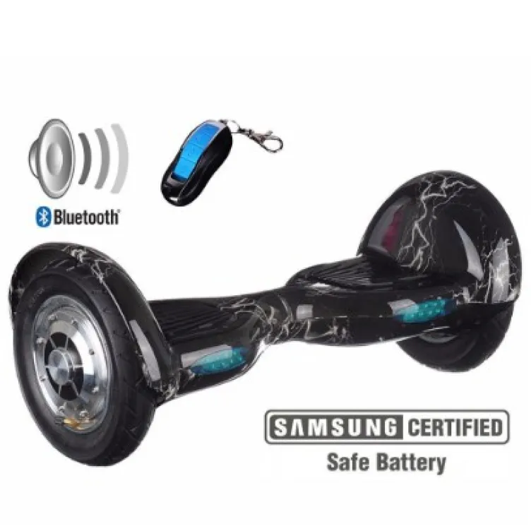 Xplorer Hoverboard Funk black 10"