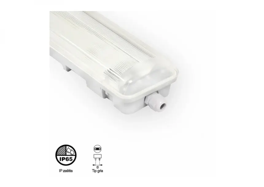 VODODIHT NH805 2X18W KUCISTE DVOSTRANO
