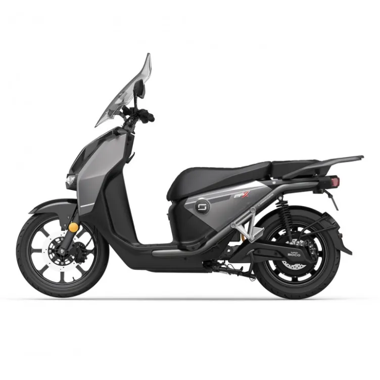 Super Soco cpx electric motorcycle grey (L1E)