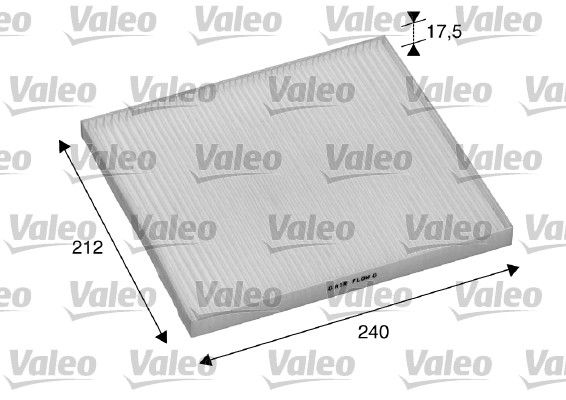 Filter, vazduh unutrašnjeg prostora VALEO 698895