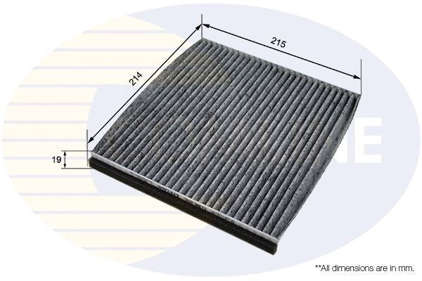 Filter, vazduh unutrašnjeg prostora COMLINE EKF126A