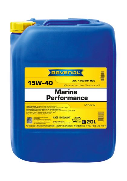 Ulje za motor RAVENOL RAV 15W40 VDS4.5 20L