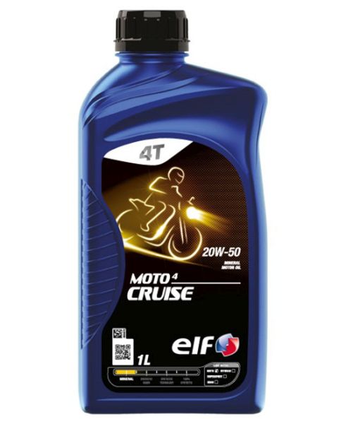 Ulje za motor ELF MOTO 4 CRUISE 20W50 1L