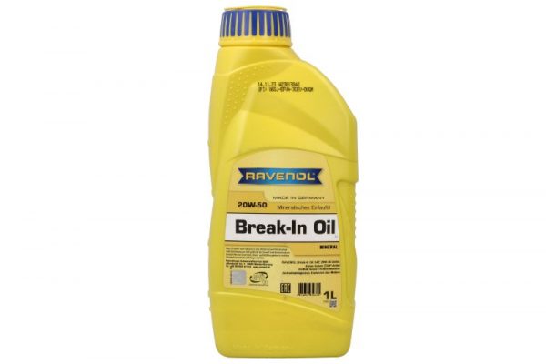 Ulje za motor RAVENOL RAV BREAK-IN OIL 20W50 1L