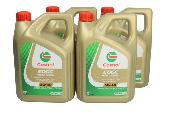 Ulje za motor CASTROL EDGE 5W40 TD 4L SET