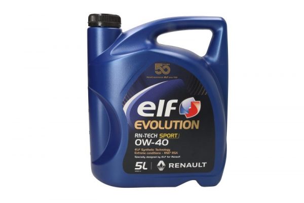 Ulje za motor ELF EVO R-TECH SPORT 0W40 5L