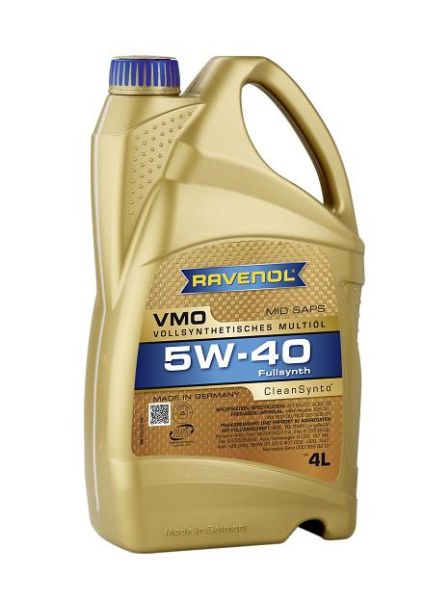 Ulje za motor RAVENOL RAV VMO SAE 5W40 4L