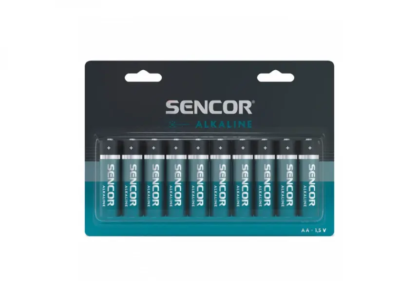 Baterija Sencor LR06 AA 10BP Alkalna 10/1