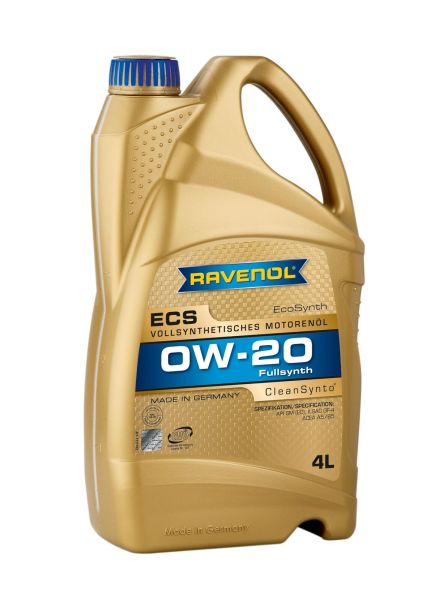 Ulje za motor RAVENOL RAV ECS SAE 0W20 4L