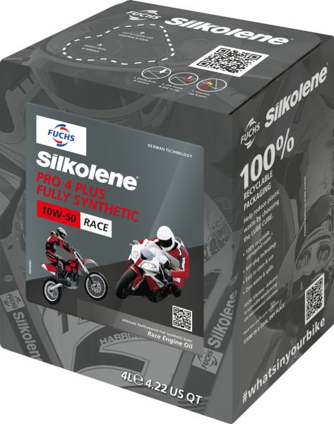 Ulje za motor SILKOLENE PRO 4 PLUS 10W50 4L CUBE