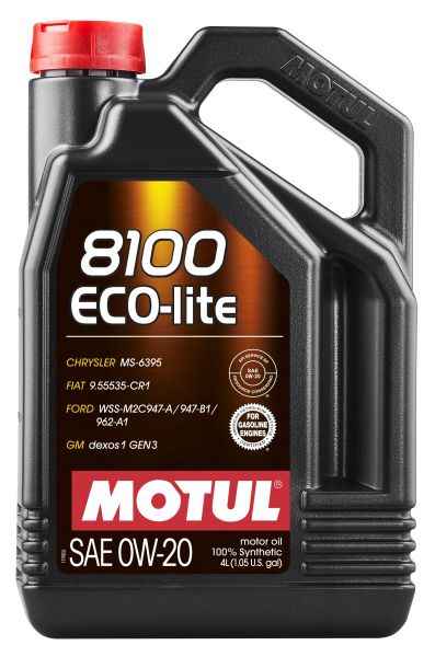 Ulje za motor MOTUL 8100 ECO-LITE 0W20 4L