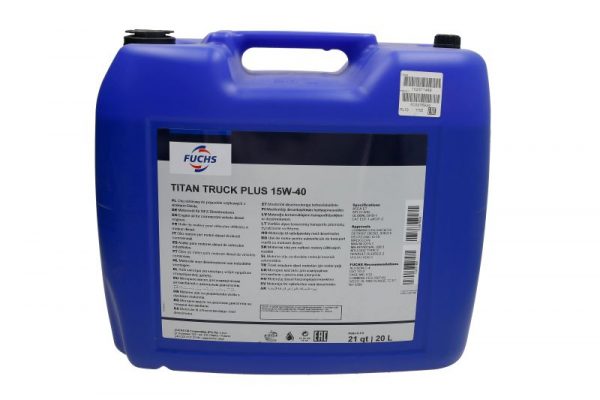 Ulje za motor FUCHS OIL TITAN TRUCK PLUS 15W40 20