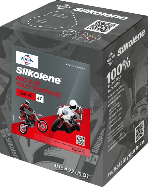 Ulje za motor SILKOLENE PRO 4 5W40 – XP 4L CUBE