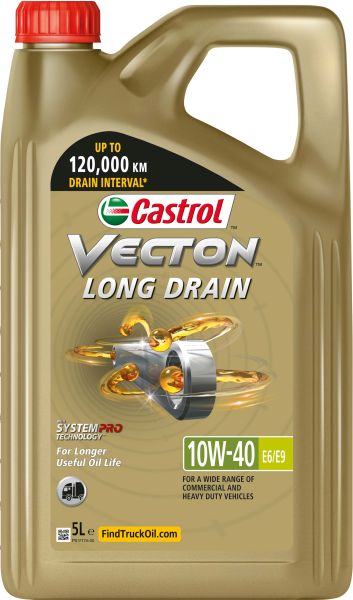 Ulje za motor CASTROL VECTON LD 10W40 E6/E9 5L