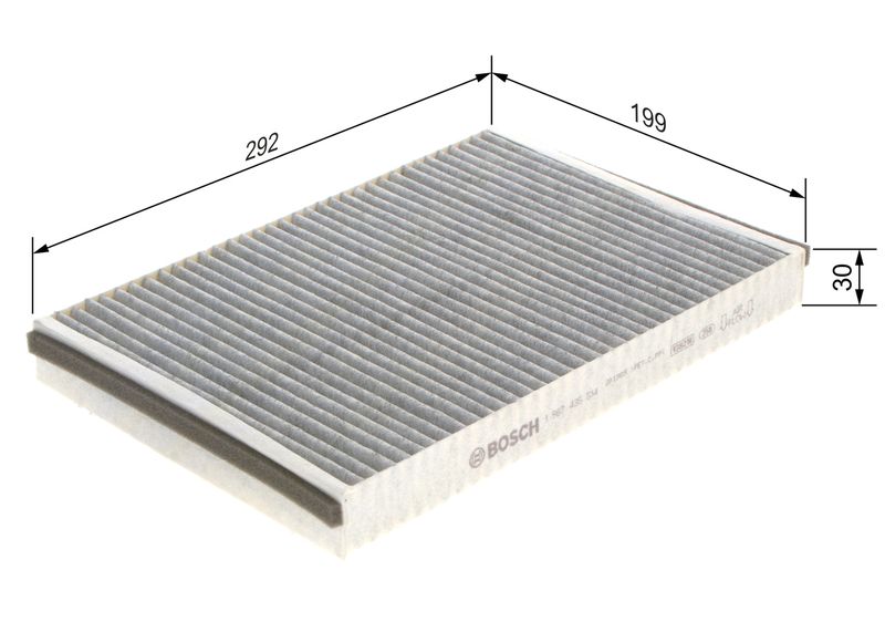 Filter, vazduh unutrašnjeg prostora BOSCH 1 987 435 514