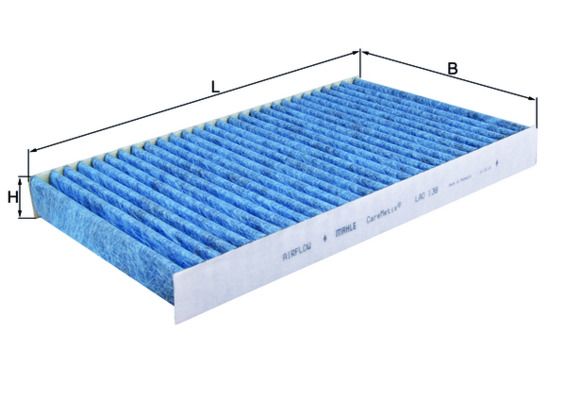 Filter, vazduh unutrašnjeg prostora KNECHT LAO 138