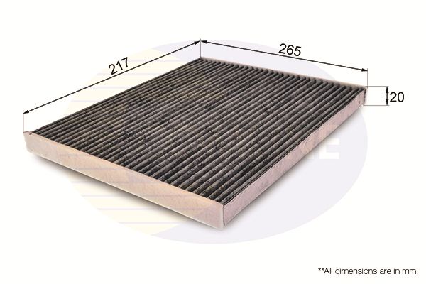 Filter, vazduh unutrašnjeg prostora COMLINE EKF137A