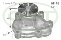 Pumpa za vodu, hlađenje motora GGT PA12613