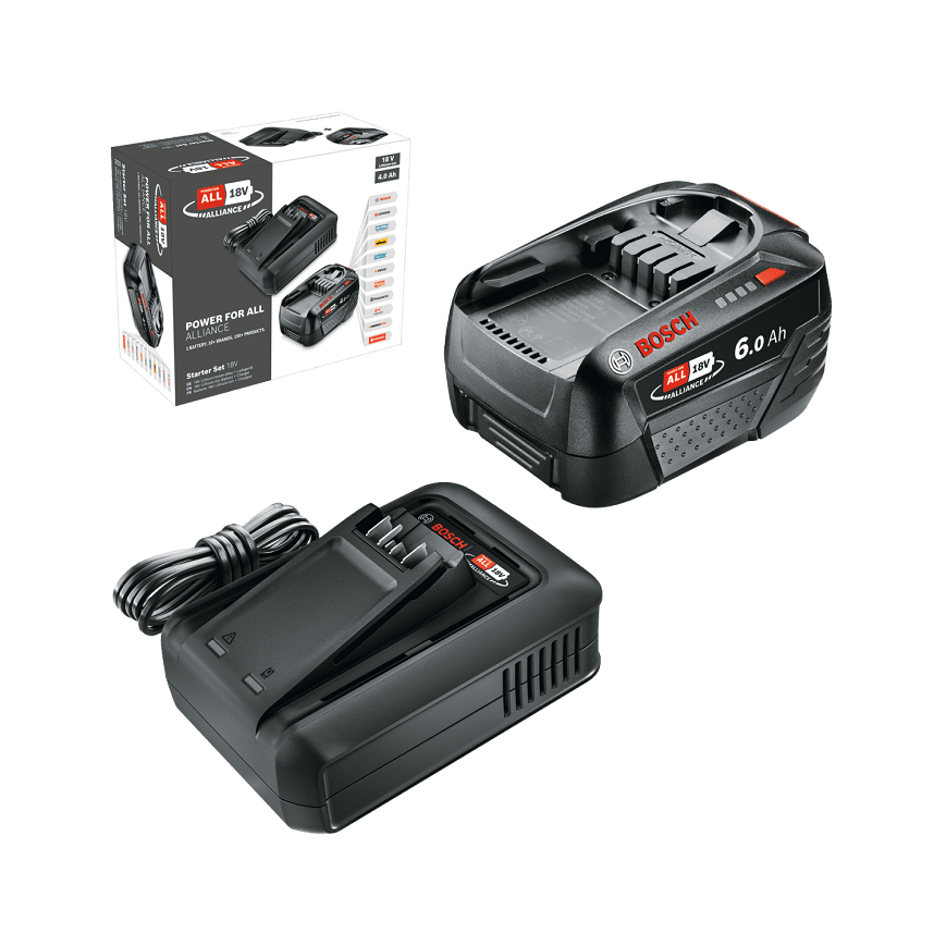 Bosch 1 x akumulator 18V 6,0 Ah + punjač AL 18V-44 starter set