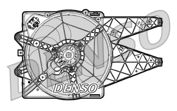 Ventilator hladnjaka DENSO DER09065