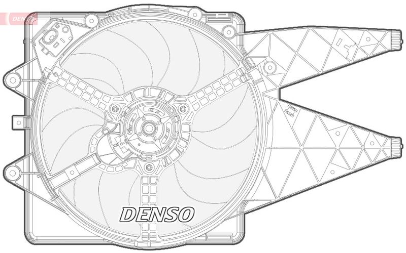 Ventilator hladnjaka DENSO DER09092