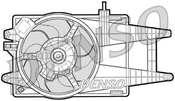 Ventilator hladnjaka DENSO DER09040